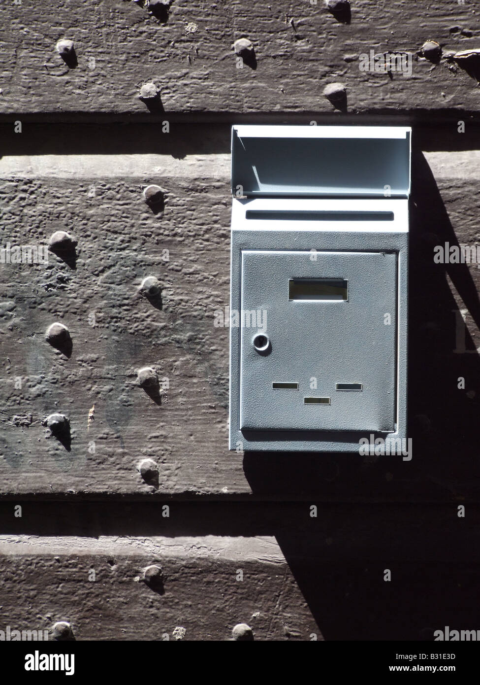 letter box outside property in italy Stock Photo - Alamy