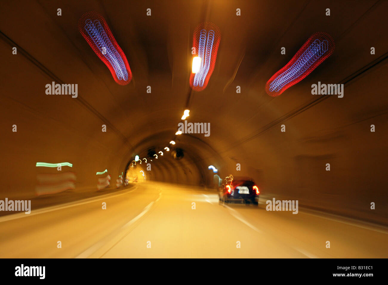 A car tunnel Stock Photo - Alamy