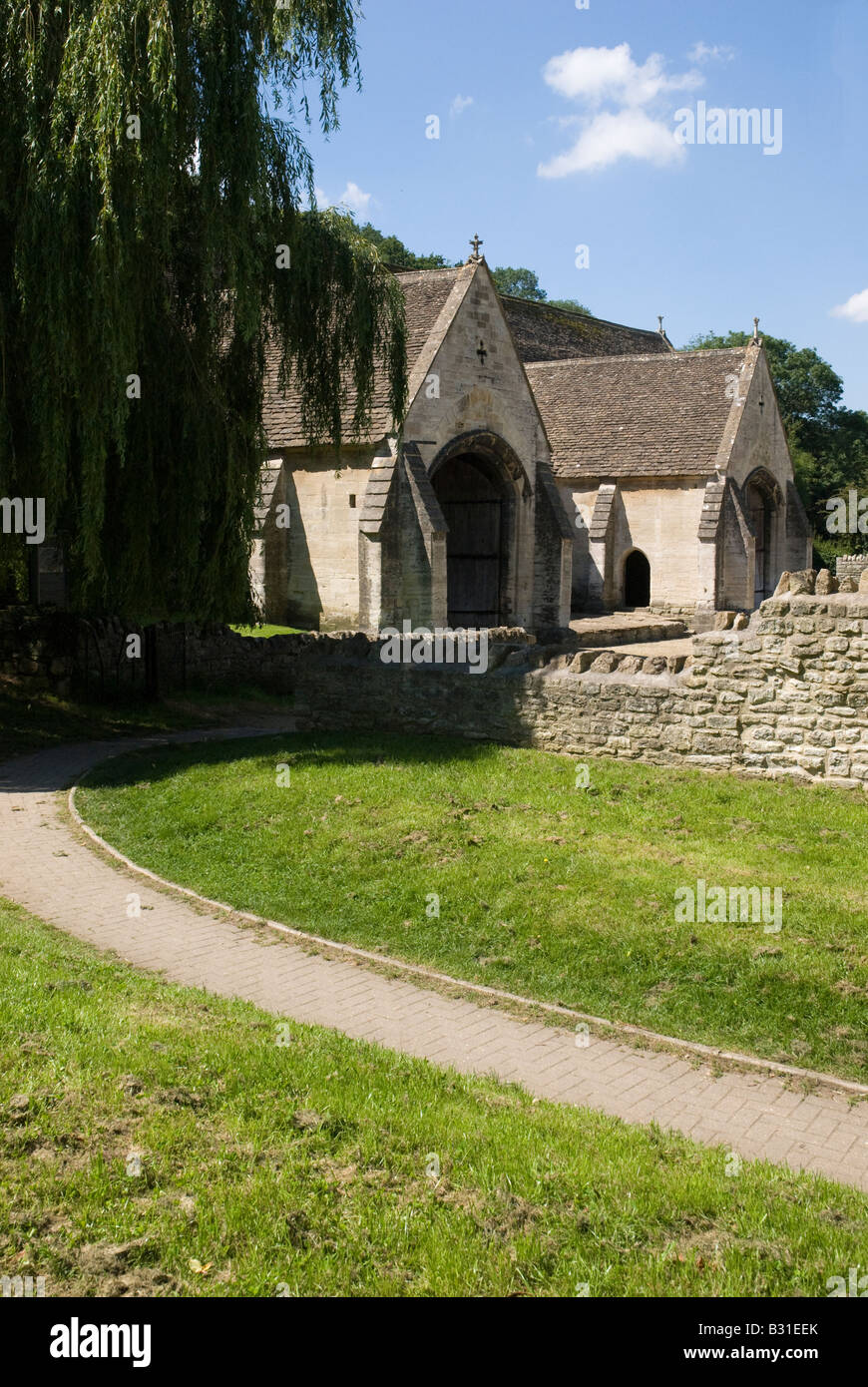 The 14th Century Tithe barn Bradford on Avon Stock Photo - Alamy