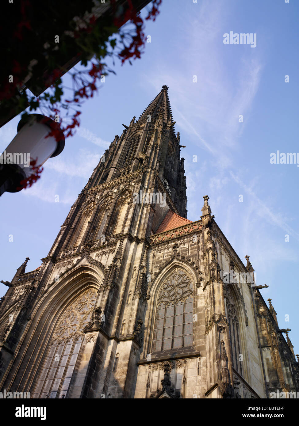 St Lambert's church Muenster Germany Stock Photo - Alamy