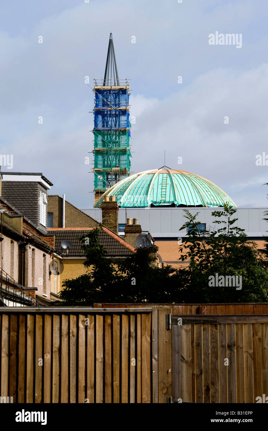 The new and unfinished Harrow central Mosque in Harrow Stock Photo - Alamy