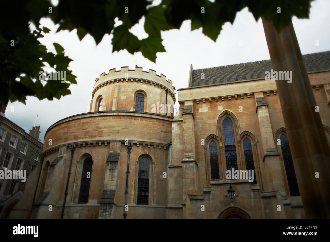 Temple Church in London England Britain UK Stock Photo - Alamy