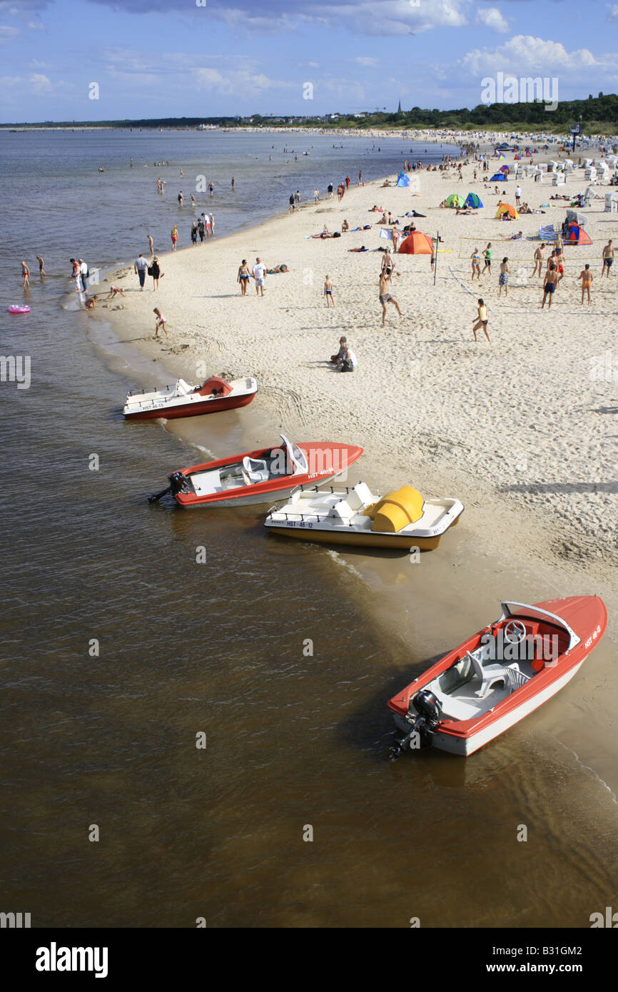 Baltic germany action beach hi-res stock photography and images - Alamy