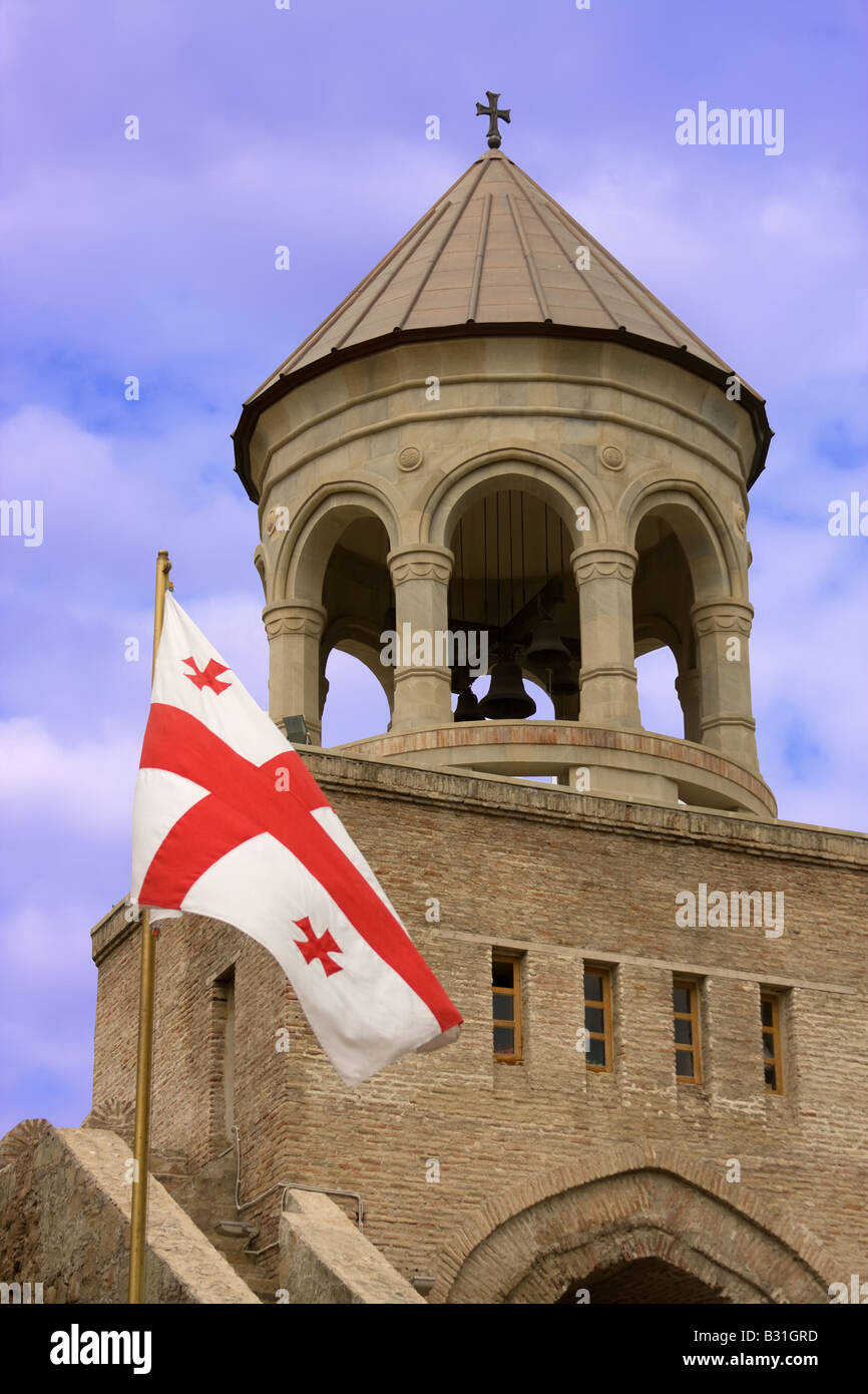 Georgian flag hi-res stock photography and images - Alamy