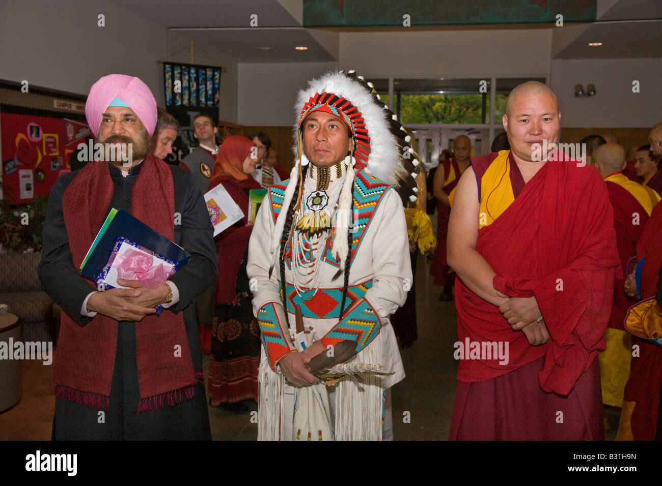 Religious leaders attend the INTERFAITH PRAYER SERVICE on October 23rd ...