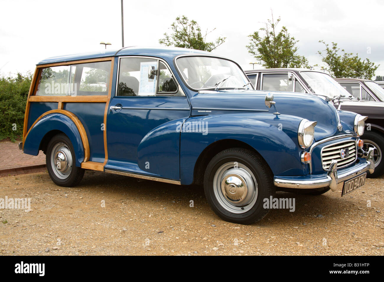 Morris Minor 1000 Traveller British estate car 1971 1098cc Stock Photo ...