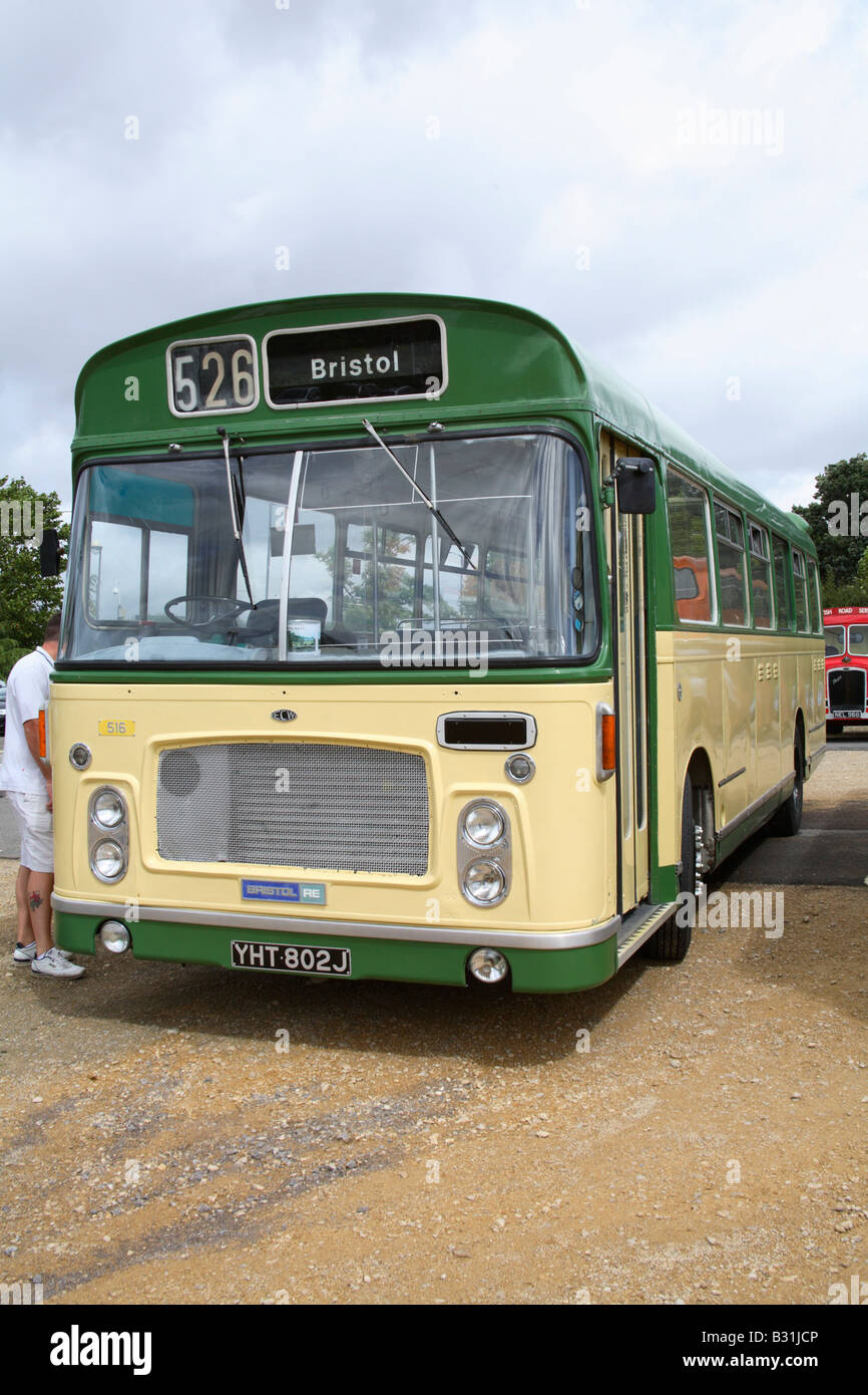 Bristol RE Bus British Stock Photo - Alamy