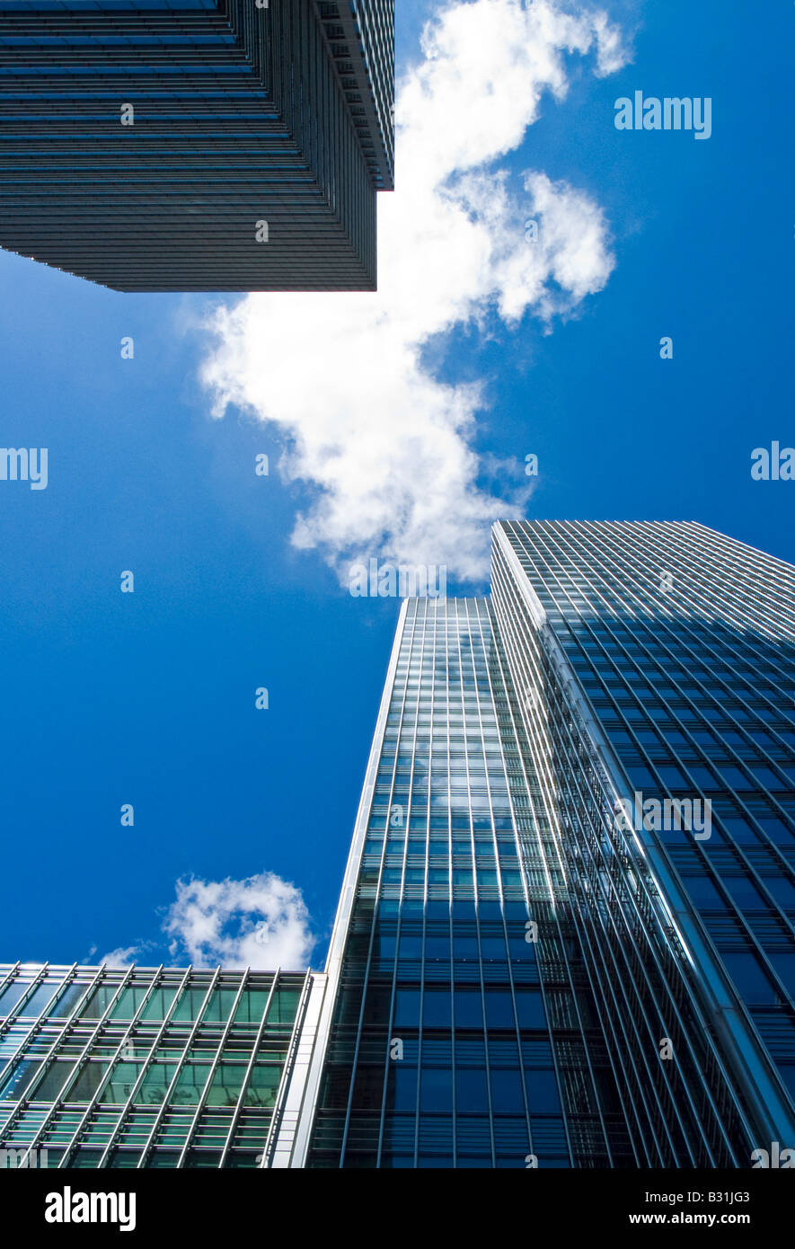 London modern architecture in Jubilee Place Stock Photo - Alamy