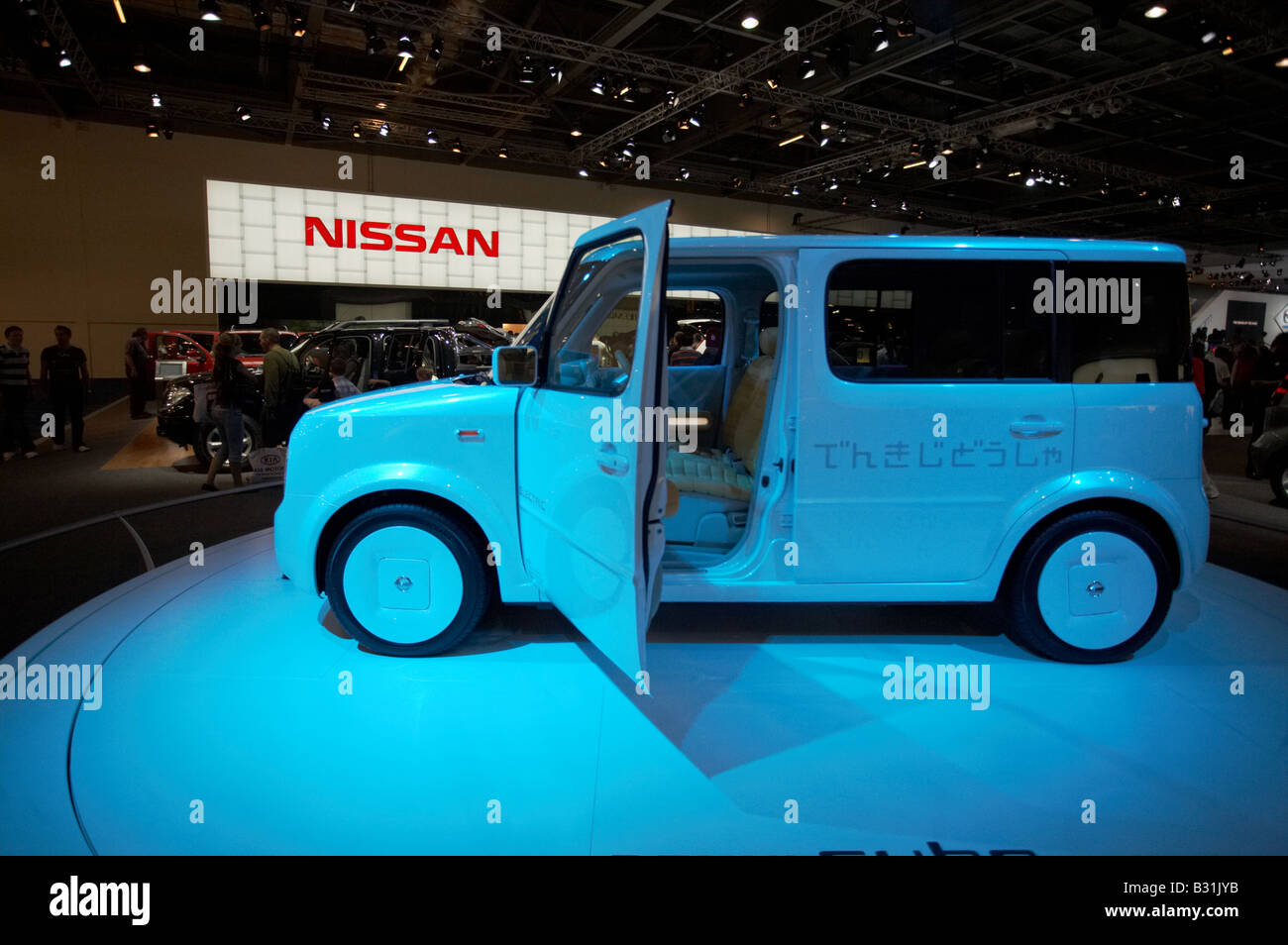 Nissan Denki Cube new car model at British International Motor Show at ...