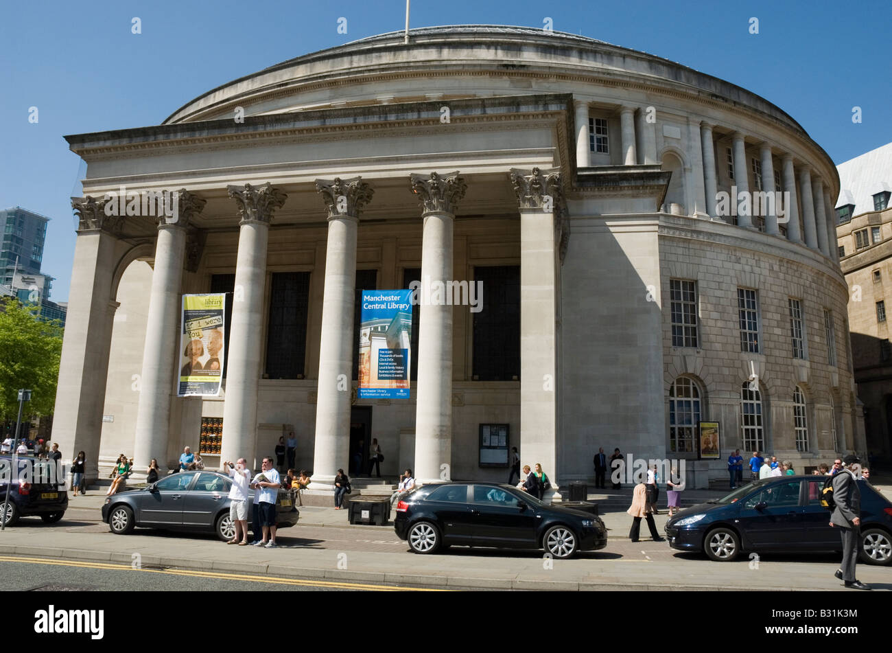 Manchester Central Library Stock Photo - Alamy