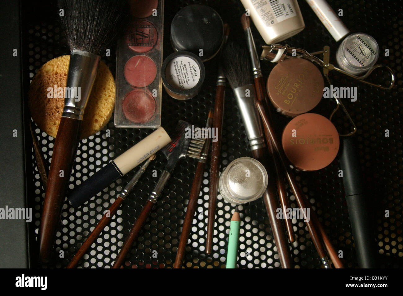 Make up, applicators, brushes Stock Photo - Alamy