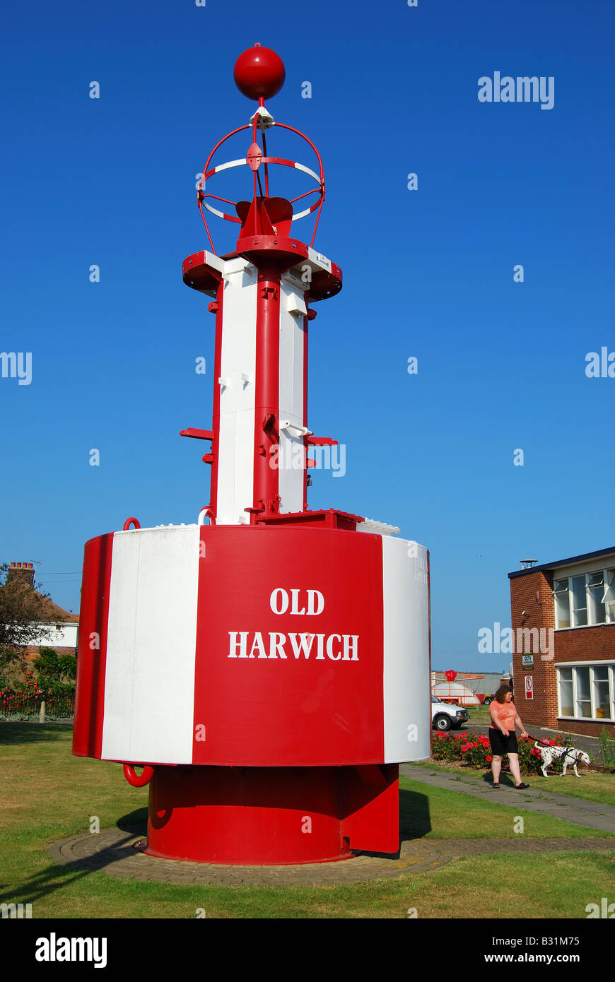Old Harwich Buoy, Tripark Gardens, Harwich, Tendring District, Essex ...