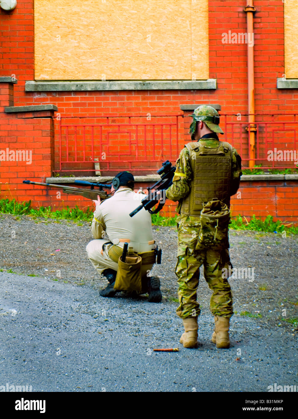 Military Airsoft Event Stock Photo - Alamy