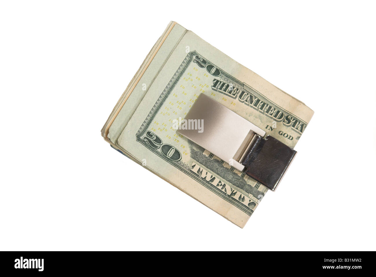Money clip Cut Out Stock Images & Pictures - Alamy