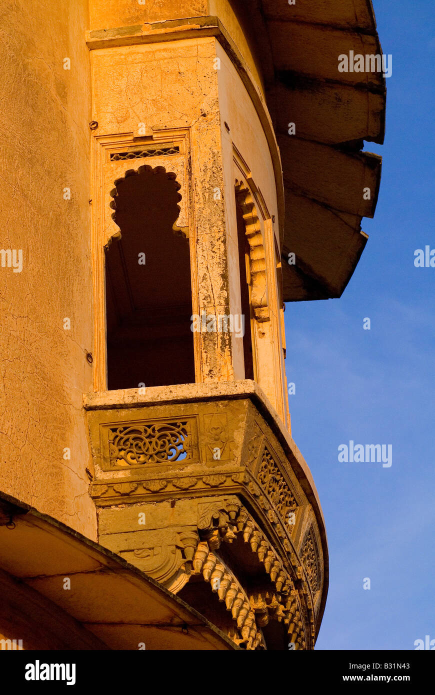 Window of The Monsoon Palace, Aravalli Hills, Rajasthan, India ...