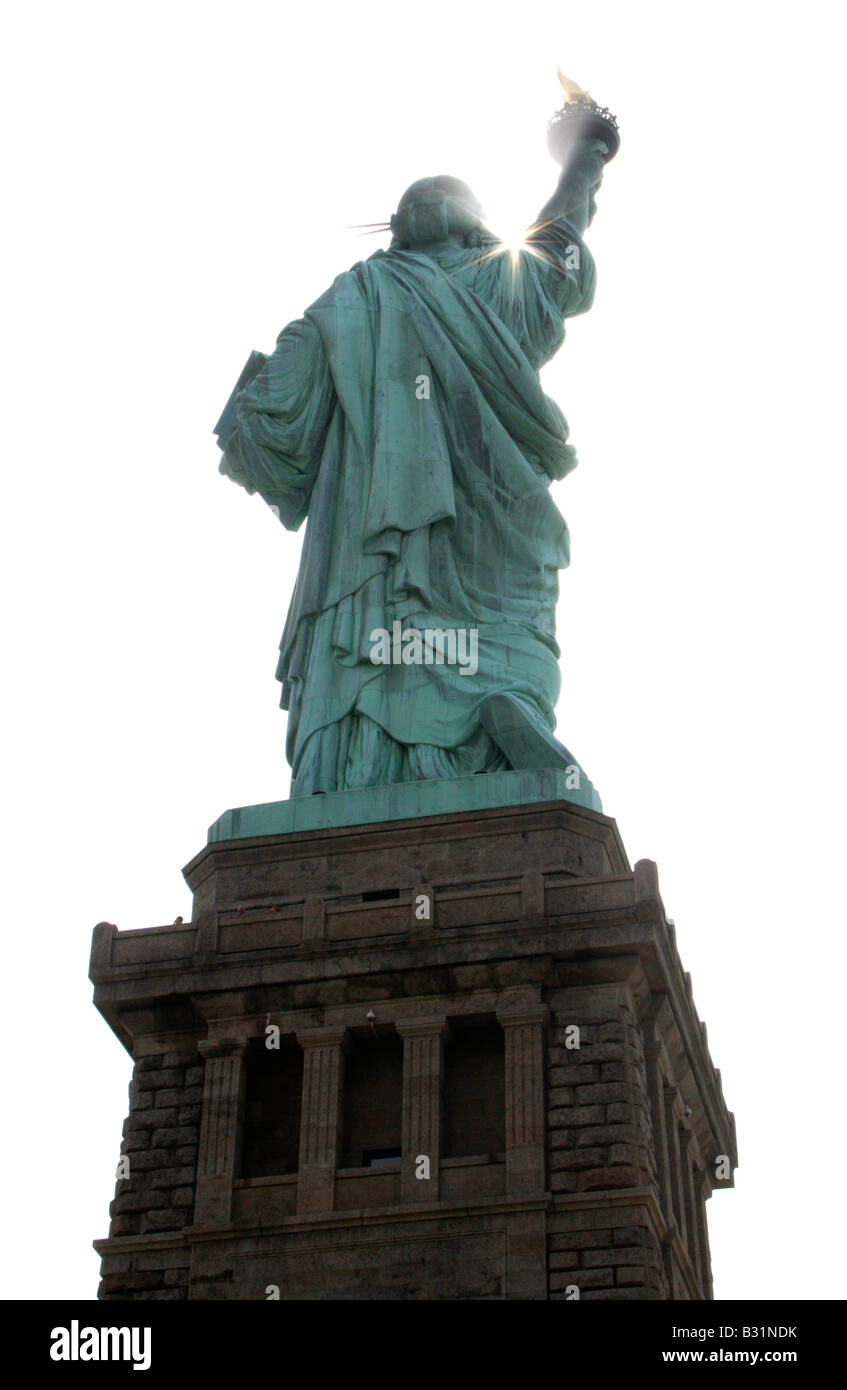 Statue of Liberty in New York City as seen from below Stock Photo - Alamy