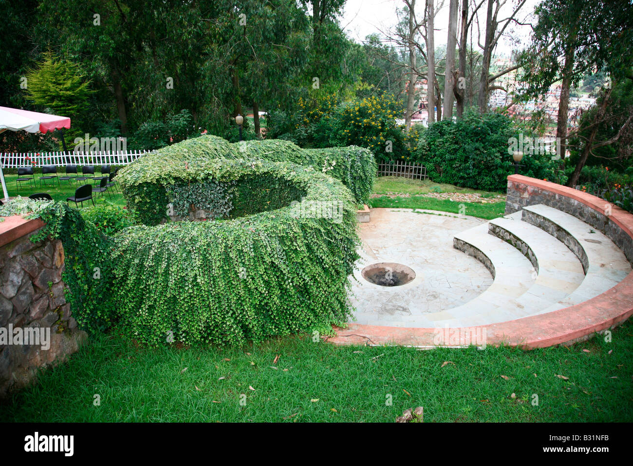 A small Amphitheatre in a hotel in ooty,India Stock Photo - Alamy