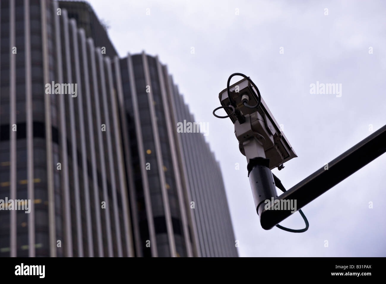 CCTV camera in EC2 City of London United Kingdom Stock Photo - Alamy
