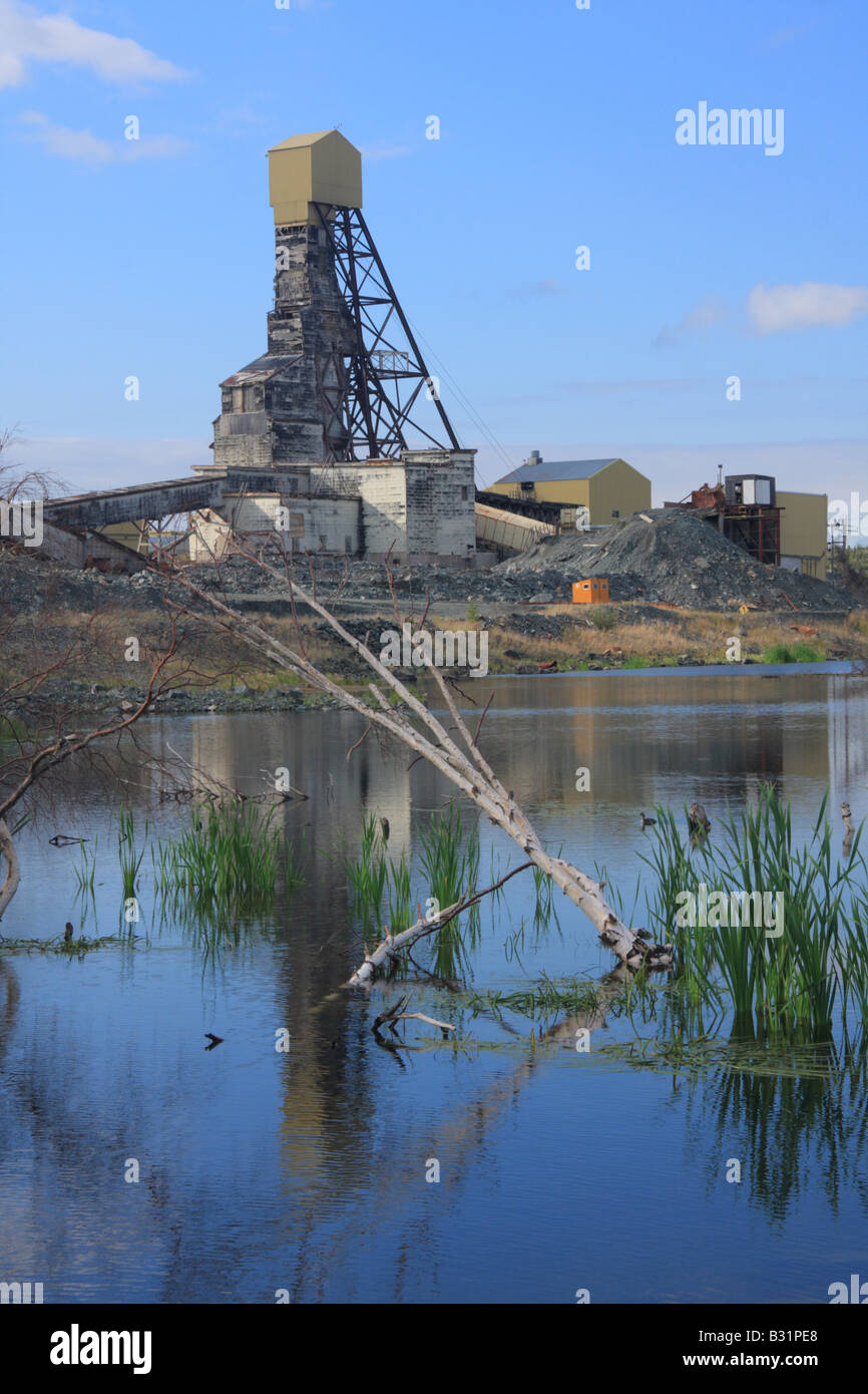 Giant mine in Yellowknife, Northwest Territories Stock Photo - Alamy