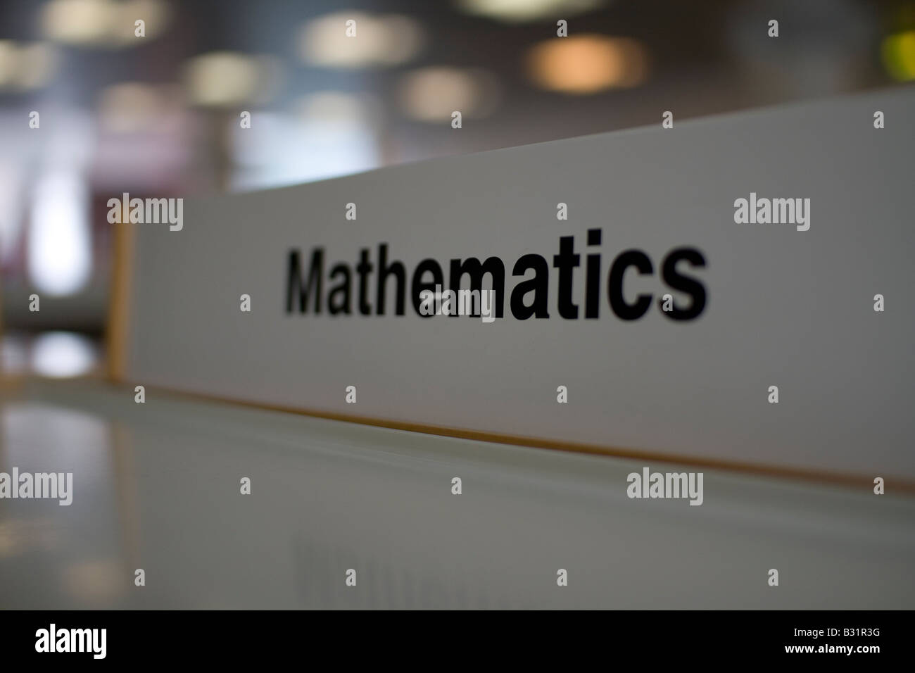 A library category sign Stock Photo - Alamy