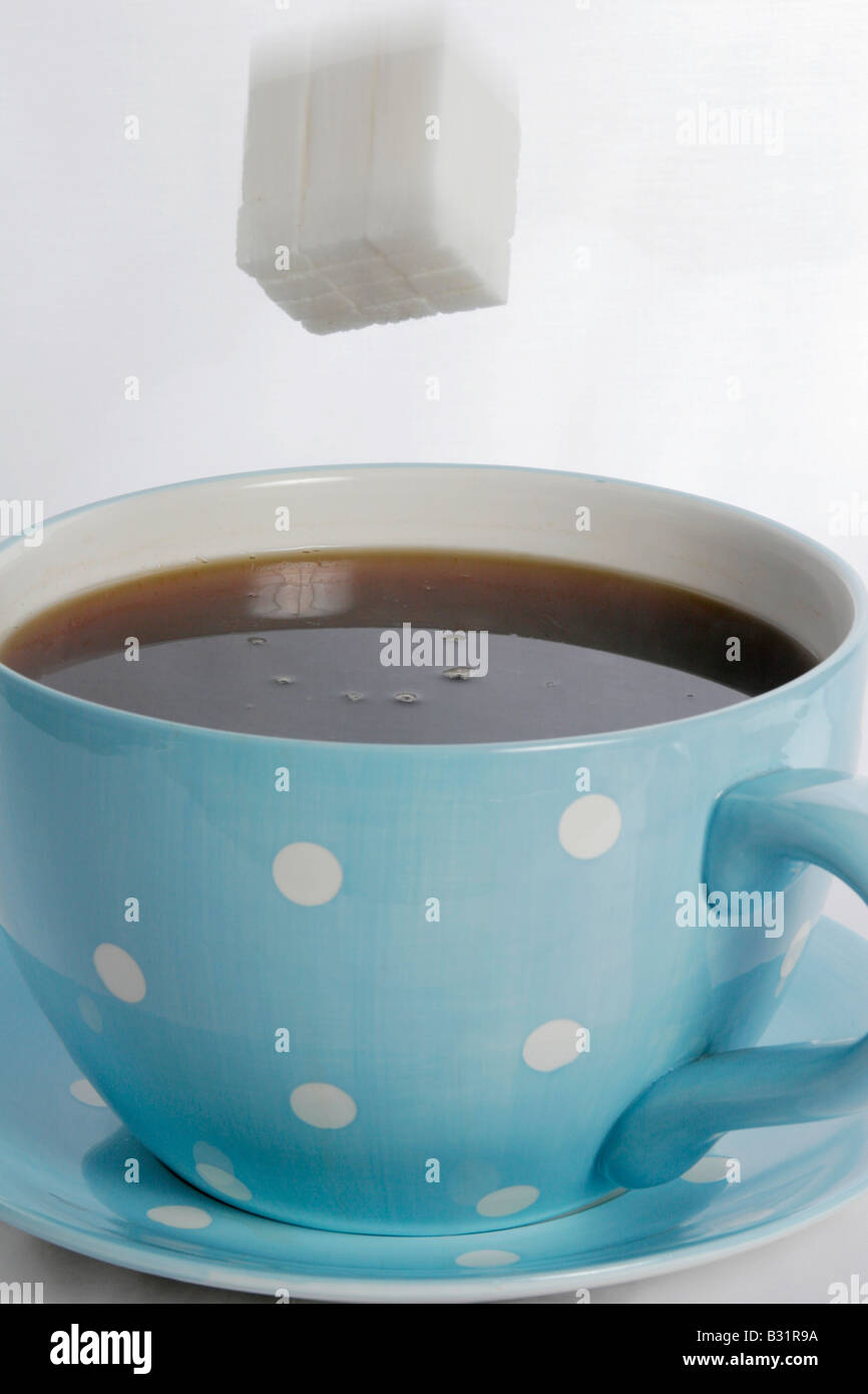 black with one sugar Stock Photo - Alamy