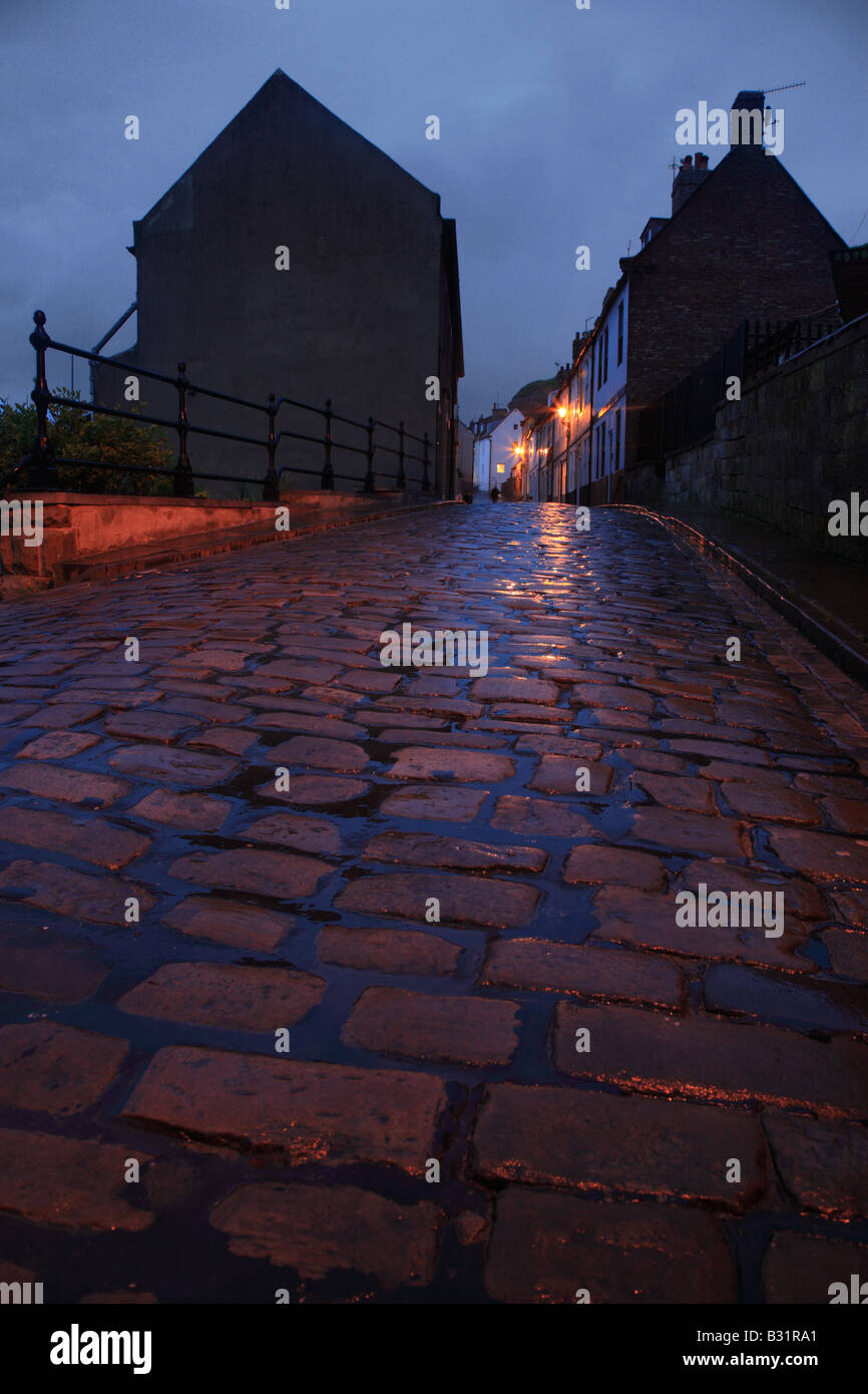 Yorkshire cobbled street hi-res stock photography and images - Alamy