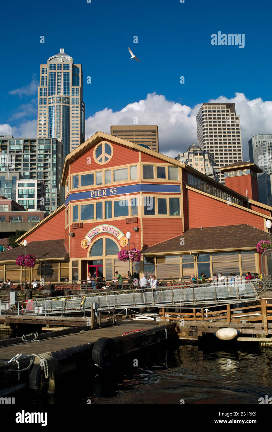 Waterfront Seattle Washington USA Stock Photo - Alamy