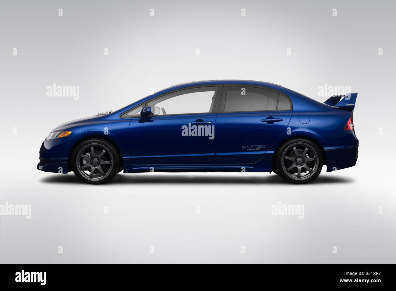 Honda Civic 2008 Azul Honda Civic Honda Civic Azul Escuro Usado