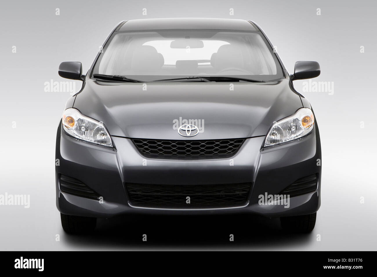 2009 Toyota Corolla Matrix in Gray - Low/Wide Front Stock Photo - Alamy