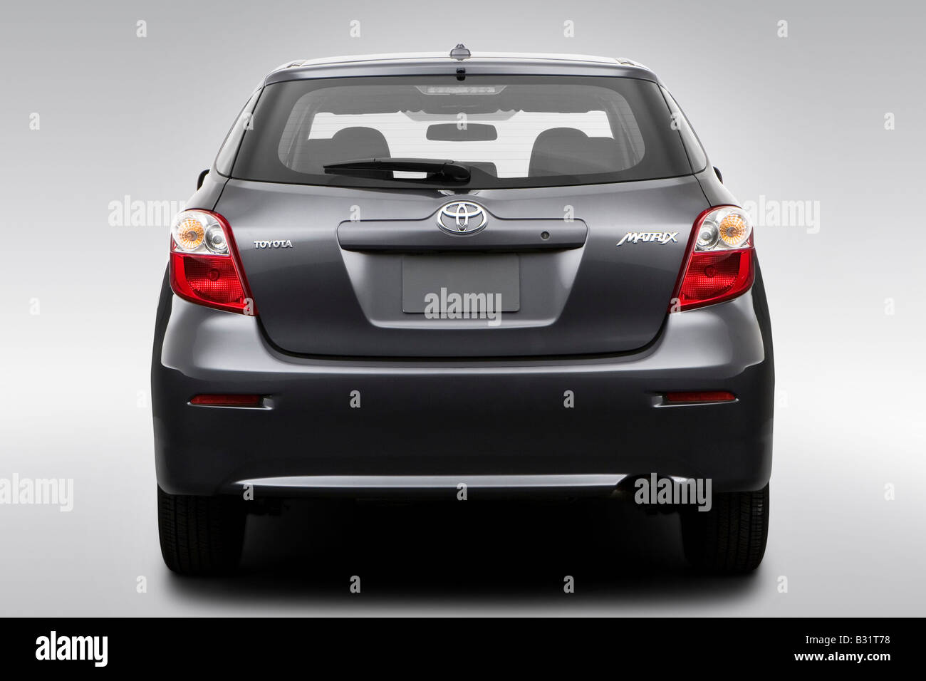 2009 Toyota Corolla Matrix in Gray - Low/Wide Rear Stock Photo - Alamy