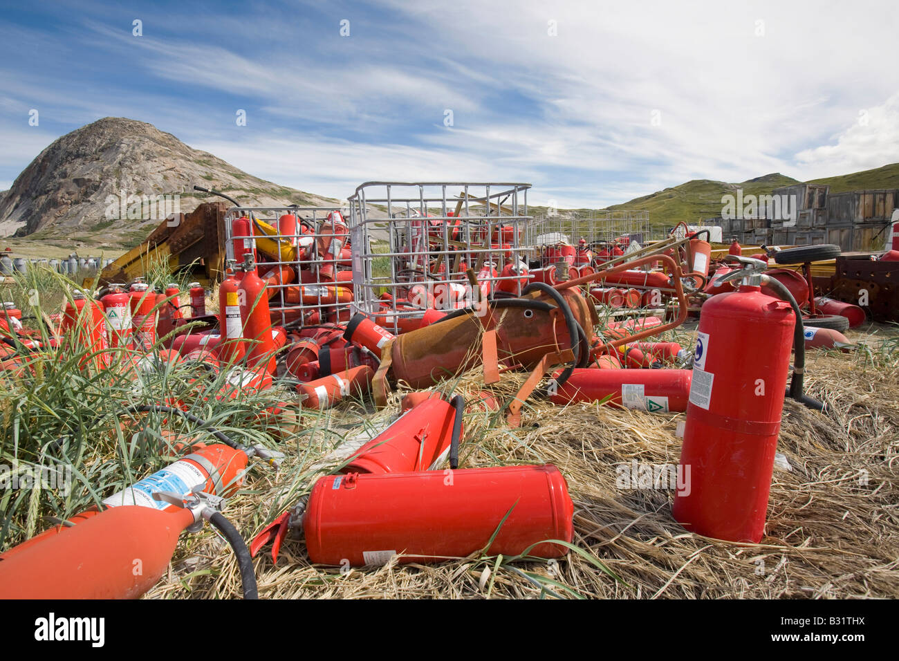 Halon fire extinguisher hi-res stock photography and images - Alamy