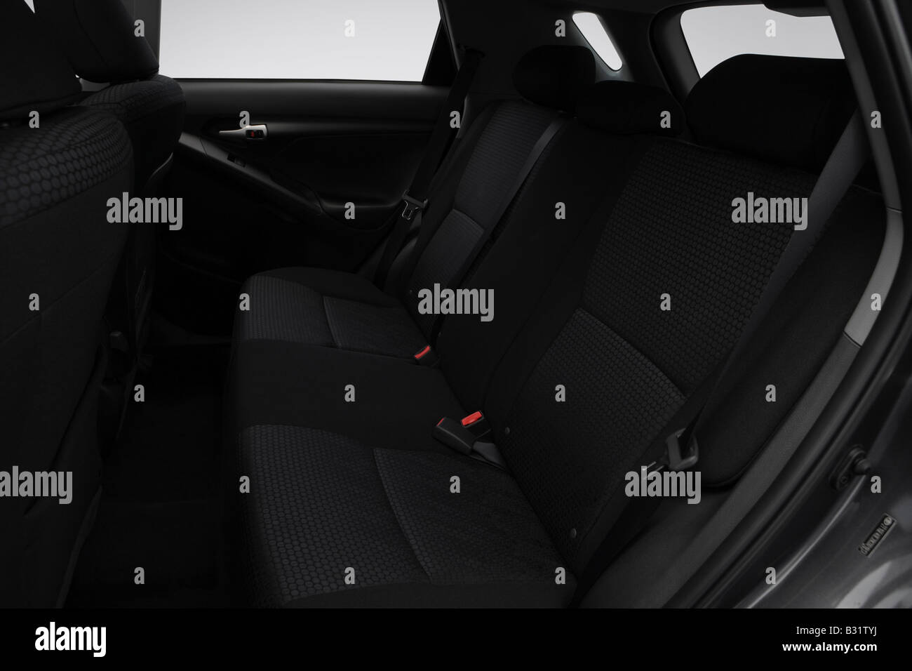 2009 Toyota Corolla Matrix XRS in Gray - Rear seats Stock Photo - Alamy
