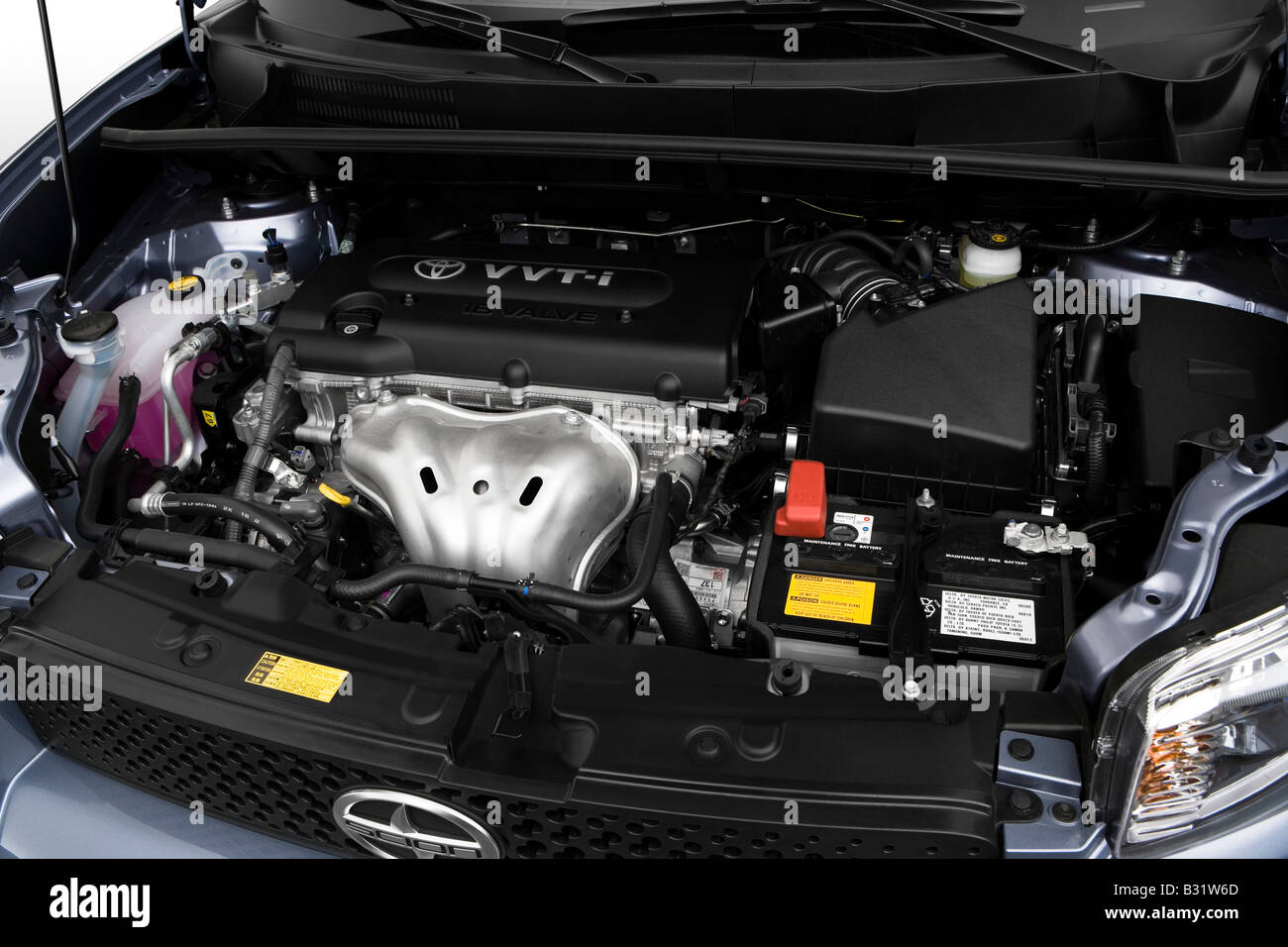 2009 Scion xB in Gray - Engine Stock Photo - Alamy