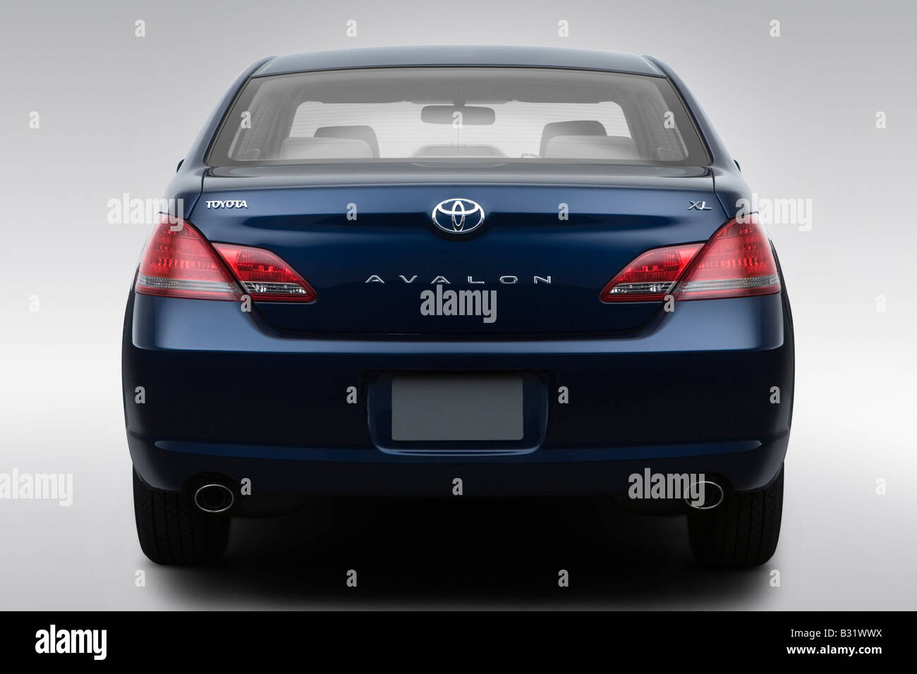 2008 Toyota Avalon XL in Blue - Low/Wide Rear Stock Photo - Alamy