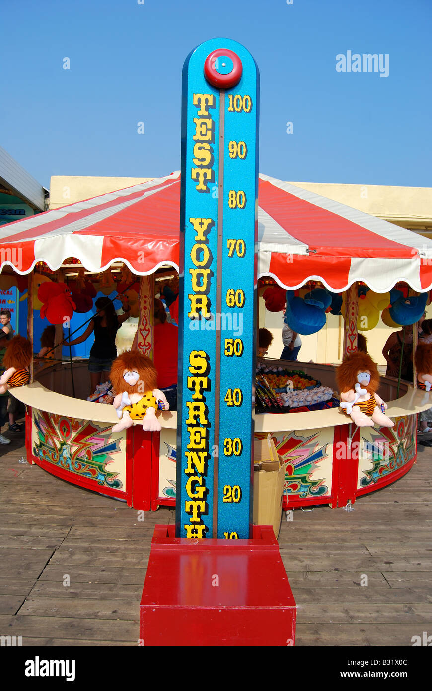 Black And White Sledge Hammer Carnival Game