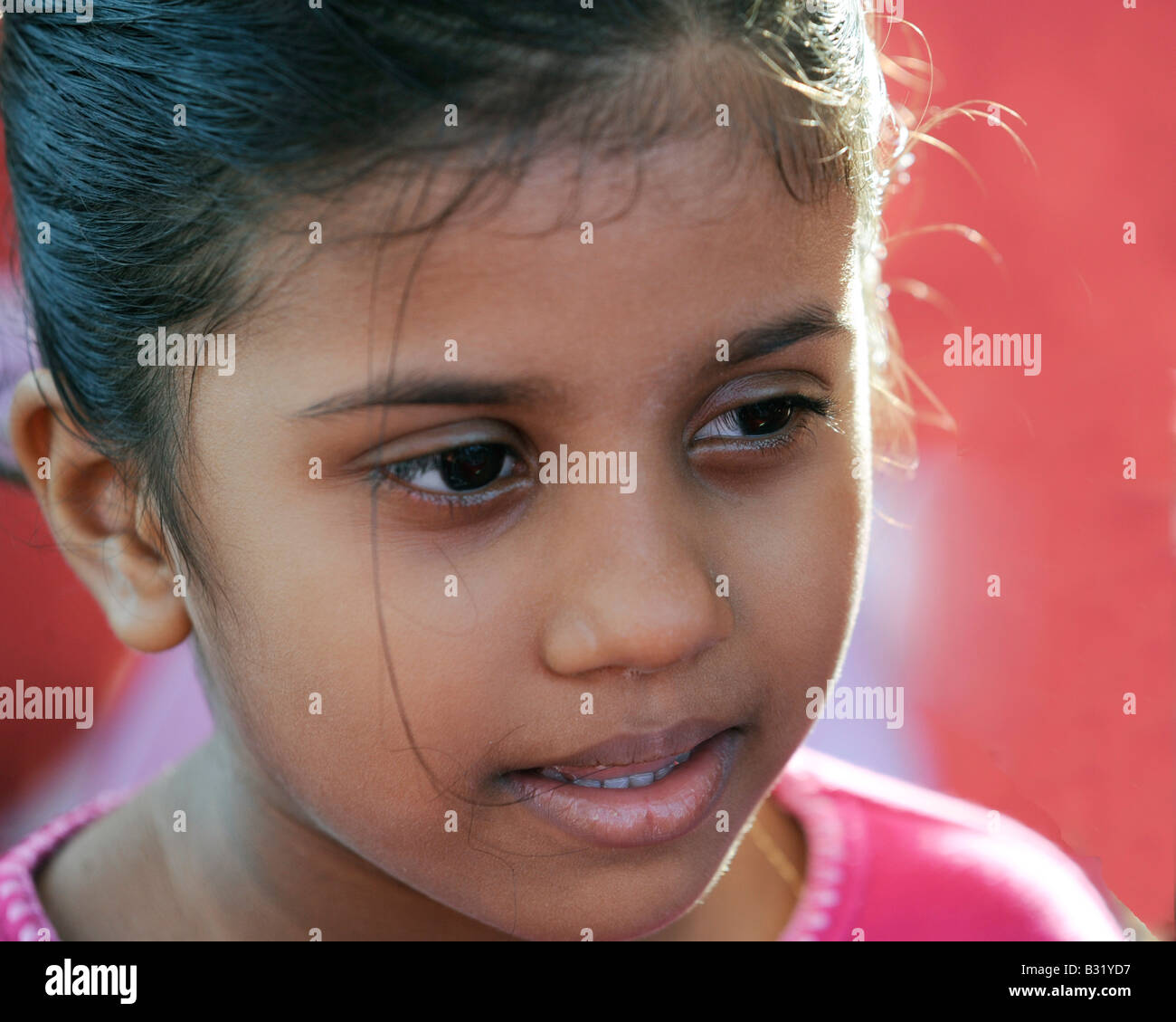 girl in thoughts Stock Photo - Alamy