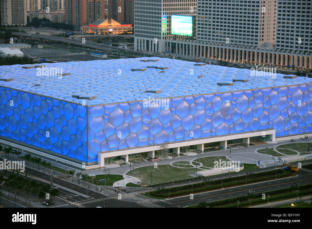 National Aquatics Center,Beijing,China Stock Photo - Alamy