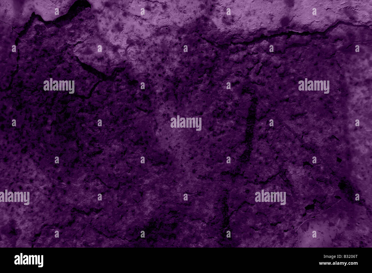 Light casting shadow over dark purple cracked rust background Stock ...