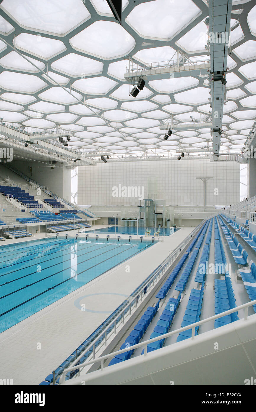 National Aquatics Center,China Stock Photo - Alamy