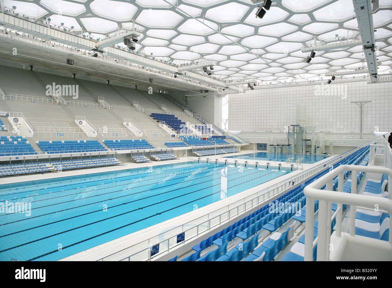 National Aquatics Center,China Stock Photo - Alamy