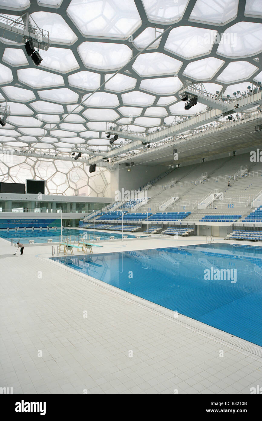 National Aquatics Center,China Stock Photo - Alamy