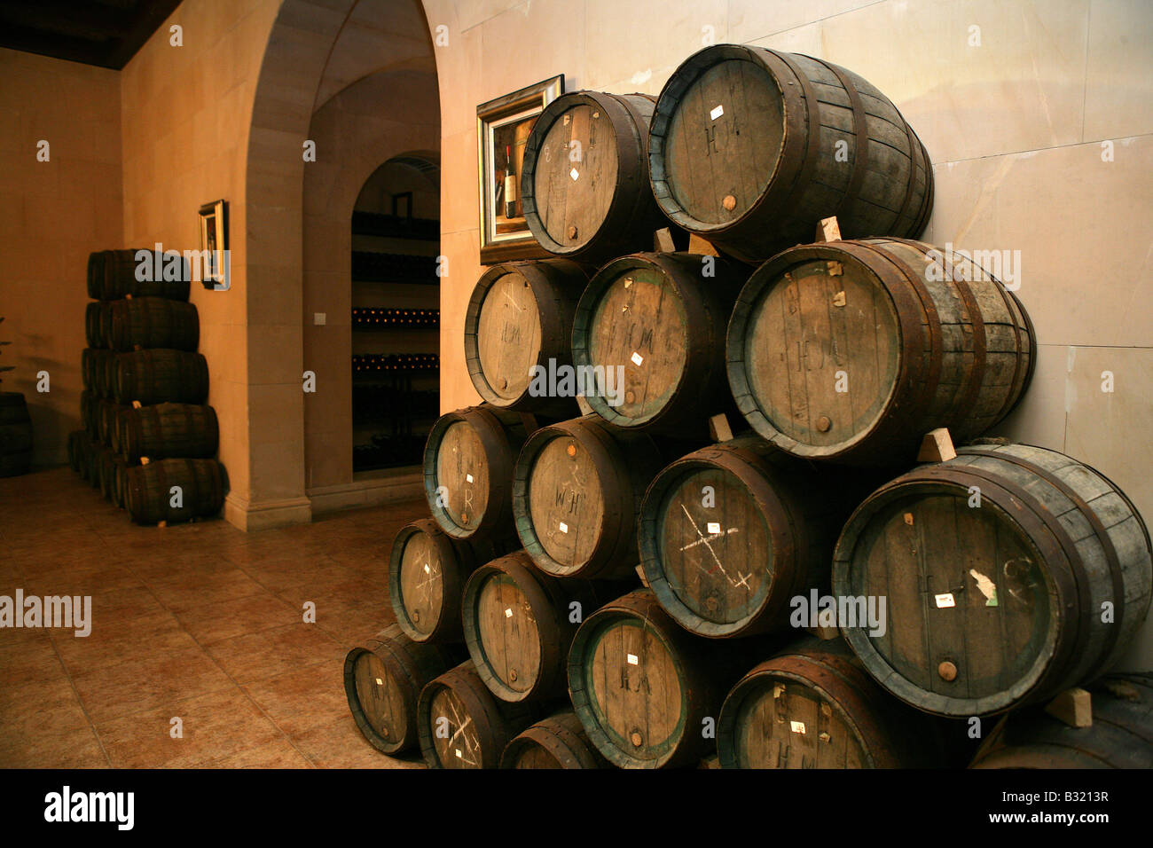 Brandy cellar in bodega hi-res stock photography and images - Alamy