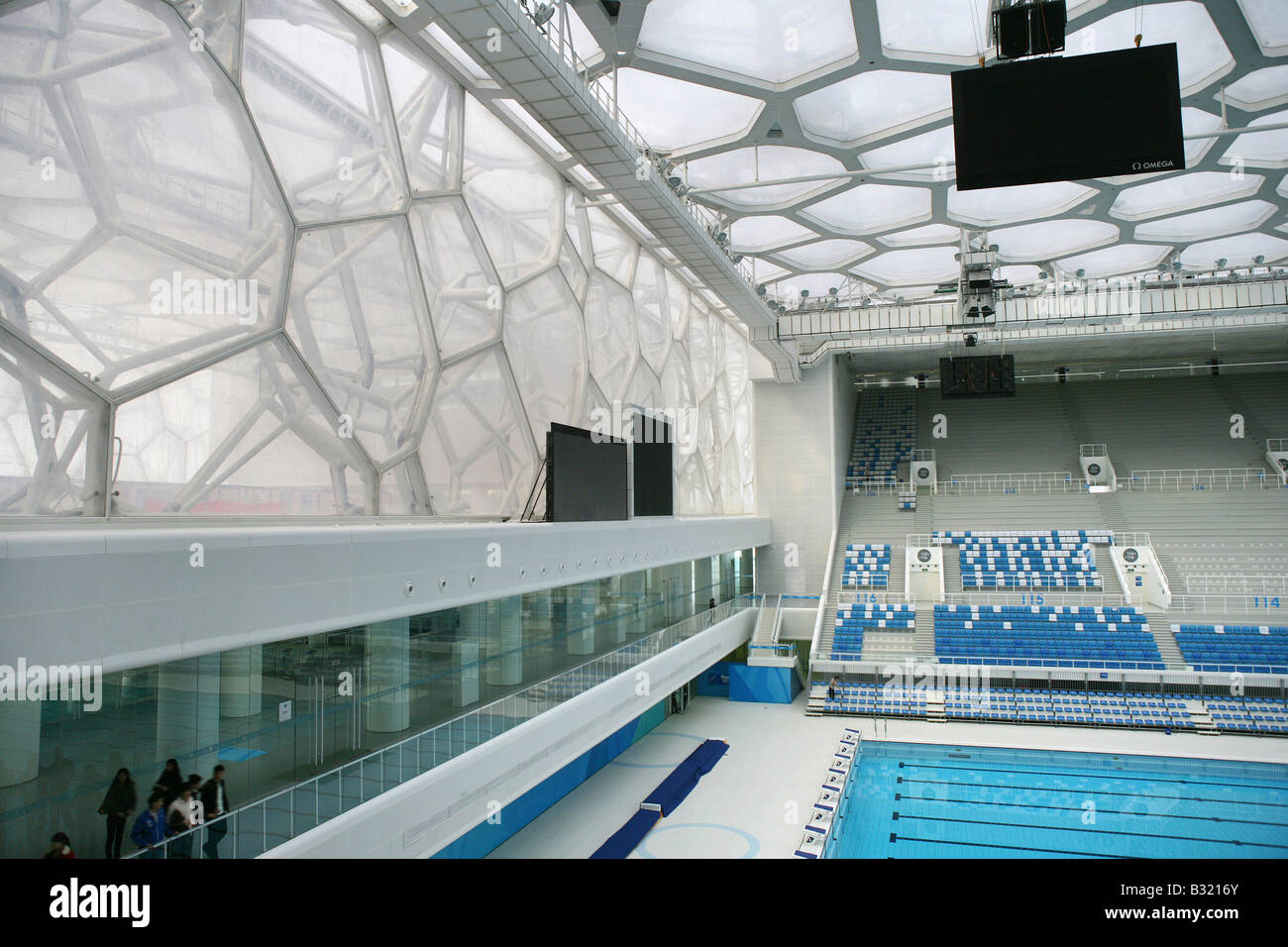 National Aquatics Center,China Stock Photo - Alamy