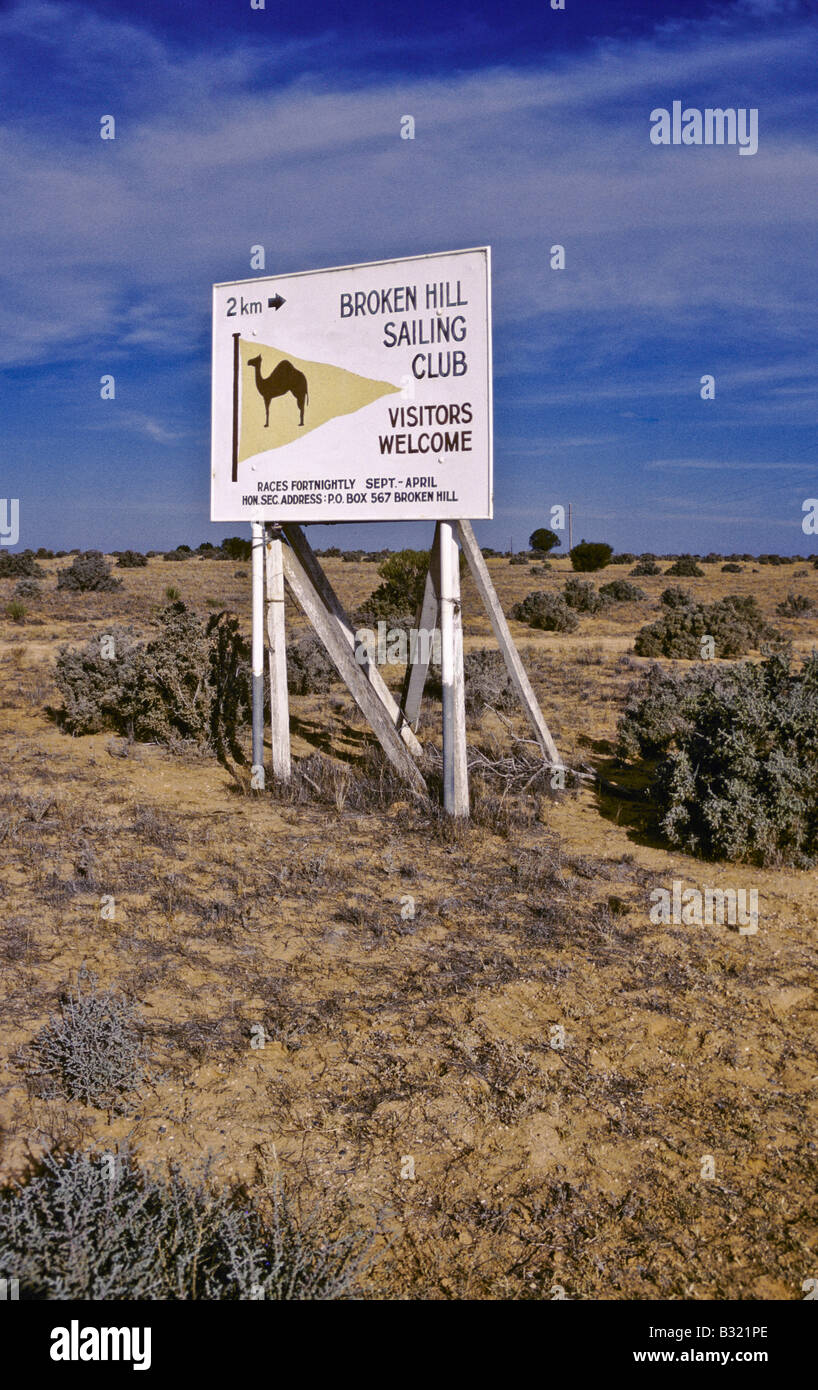 Outback signpost, Australia Stock Photo - Alamy