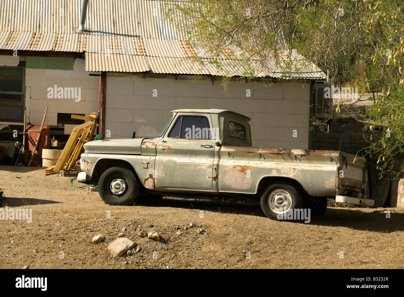 1960 s Chevrolet Pick up truck Arizona USA Stock Photo - Alamy