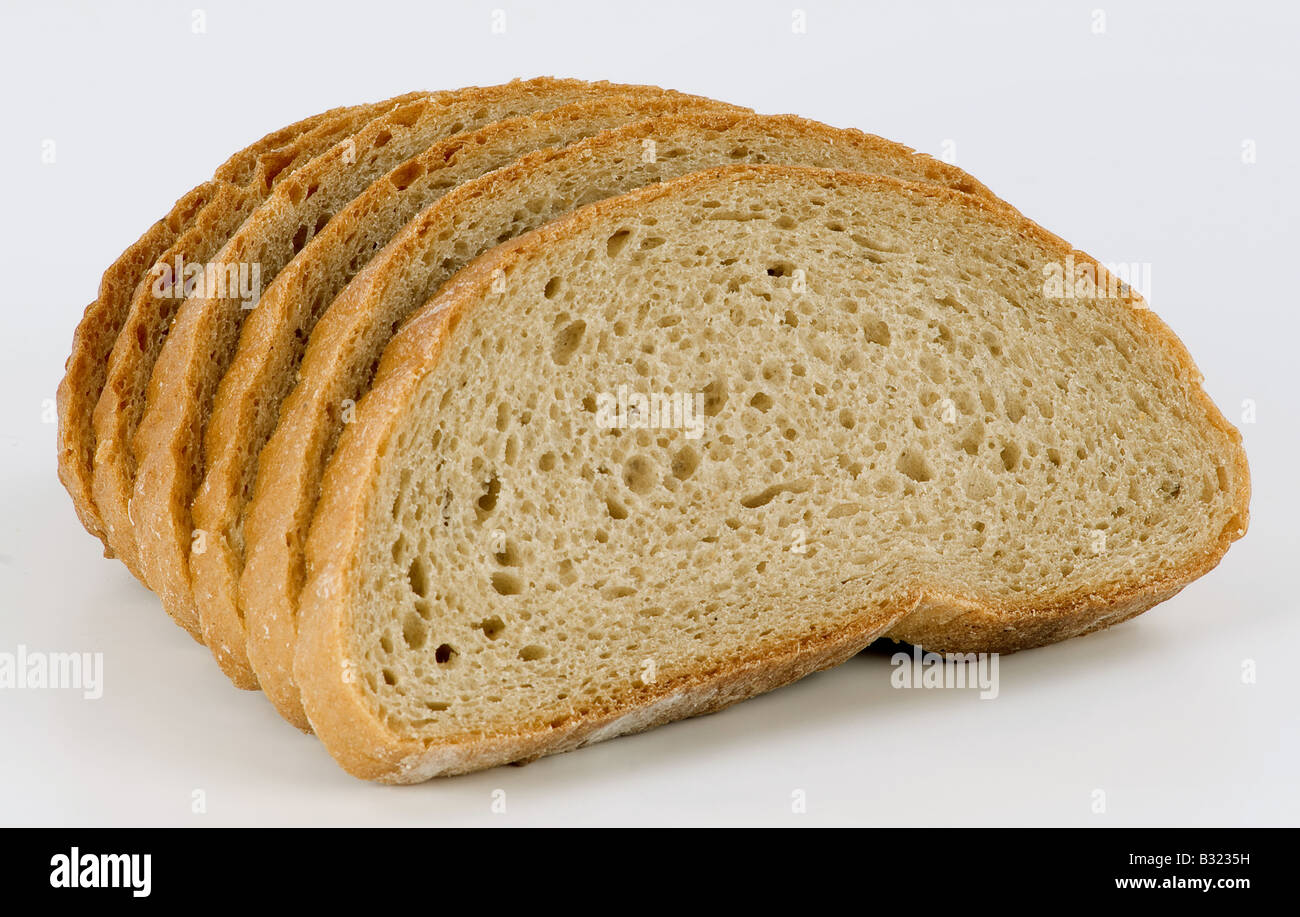 Slices of bread Stock Photo - Alamy