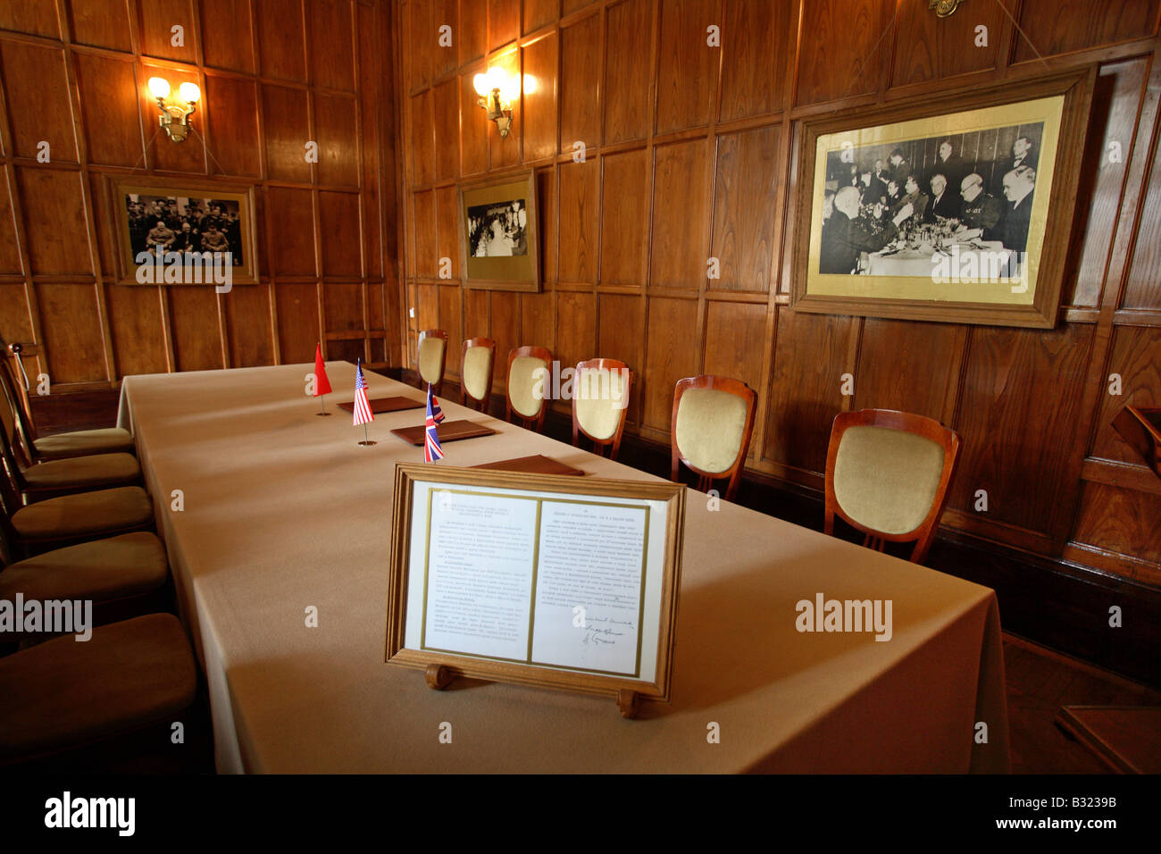 Yalta Conference Table