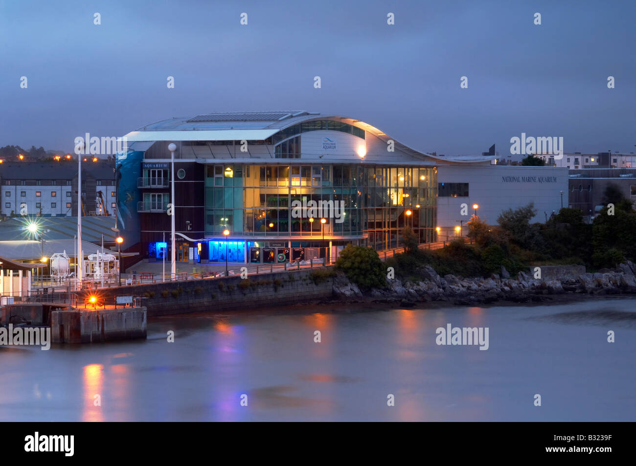 The national marine aquarium in plymouth hi-res stock photography and ...