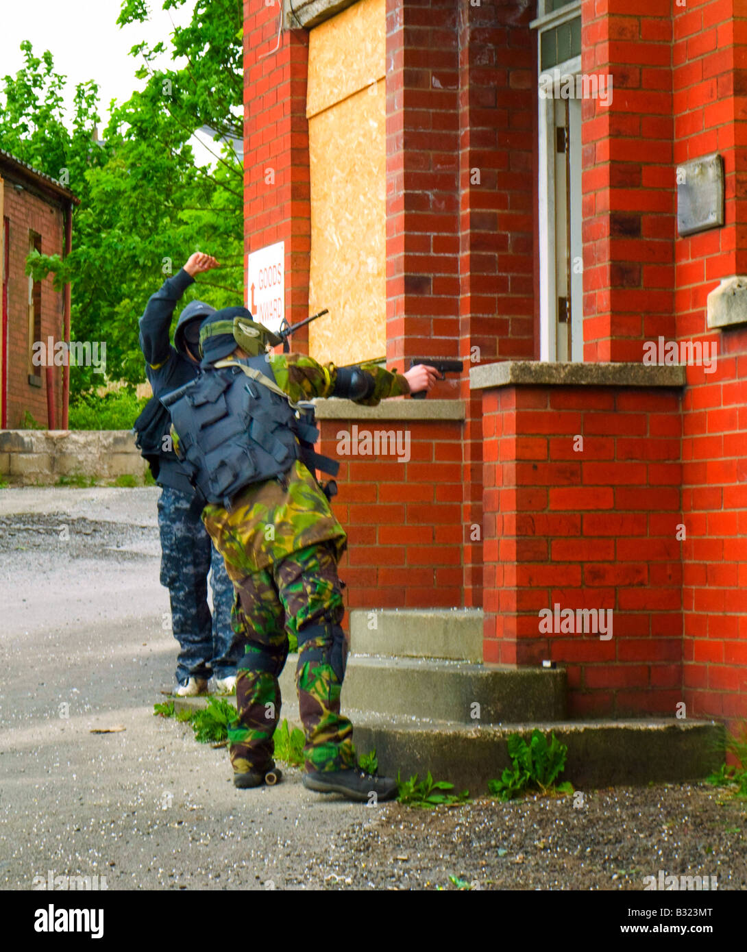 Military Airsoft Event Stock Photo - Alamy