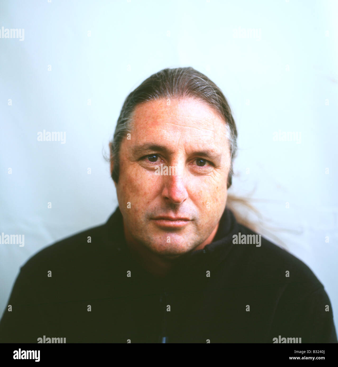 Australian author Tim Winton at the Hay Festival Hay on Wye Wales UK ...